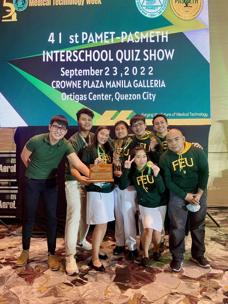 FEU MedTech cops 1st place in 41st PAMET-PASMETH meet • Far Eastern ...