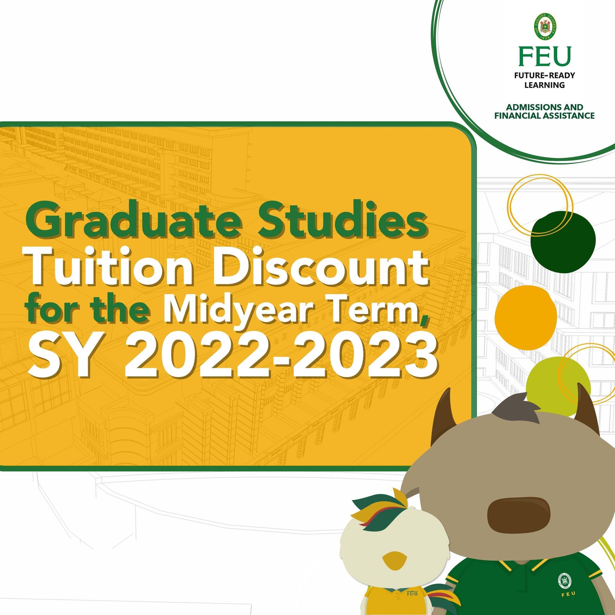 Graduate Studies Tuition Discount • Far Eastern University