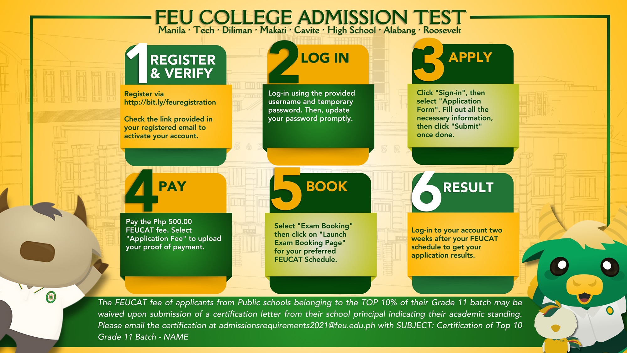 Freshmen Application • Far Eastern University